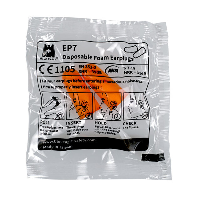 Blue Eagle EP7 Noise Cancelling Uncorded Disposable Ear Plug - Hakimi ...